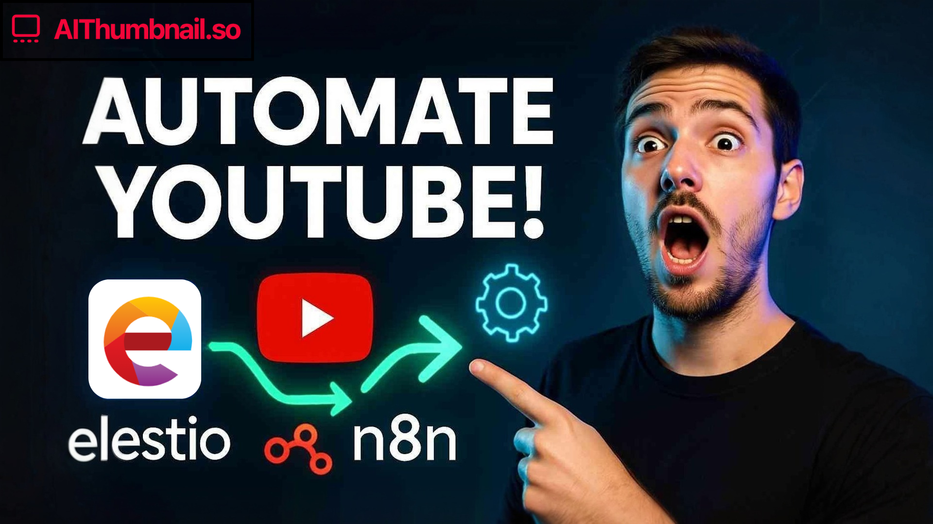 AIThumbnail.so - Automating YouTube Workflows with Elestio and n8n