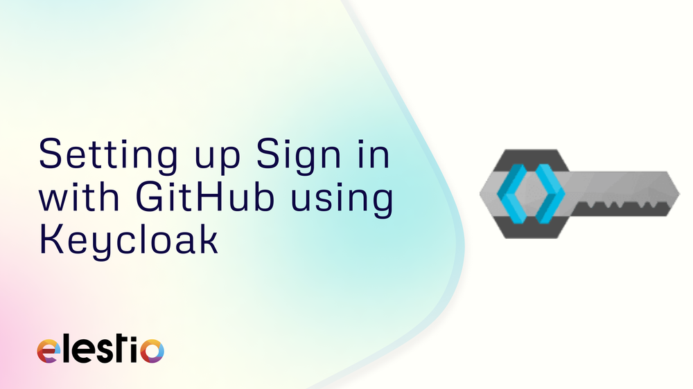 Setting Up Sign In With Github Using Keycloak 1421