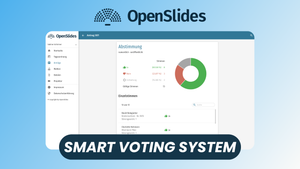 OpenSlides: Free Open Source Meeting Management Platform