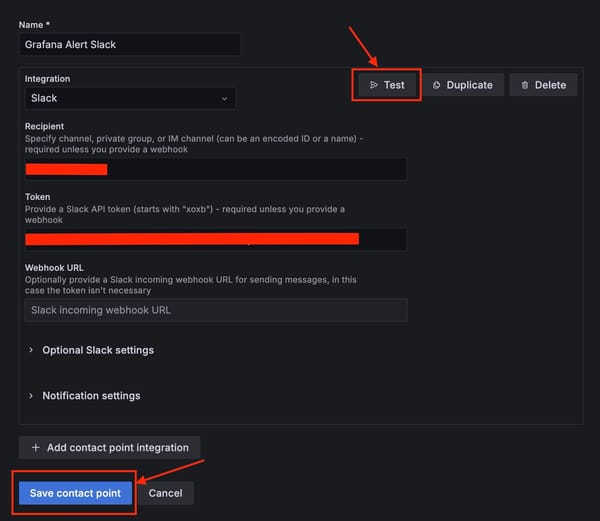 Grafana: Integrating Alert With Email And Slack