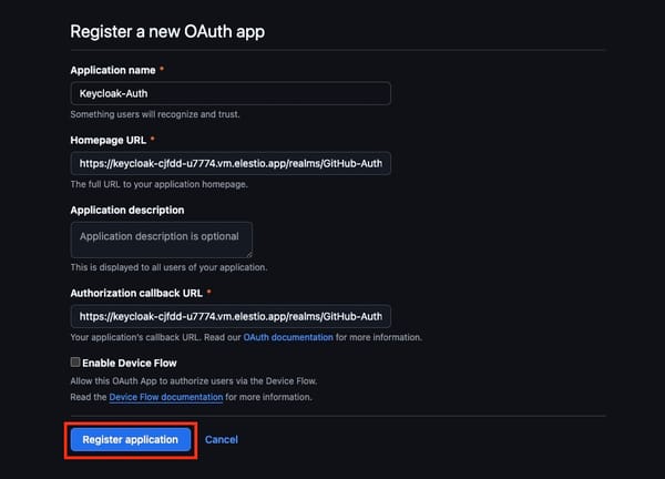 Setting up Sign in with GitHub using Keycloak