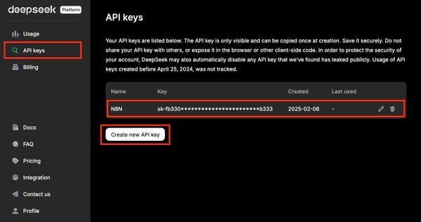 How to Use DeepSeek R1 in N8N